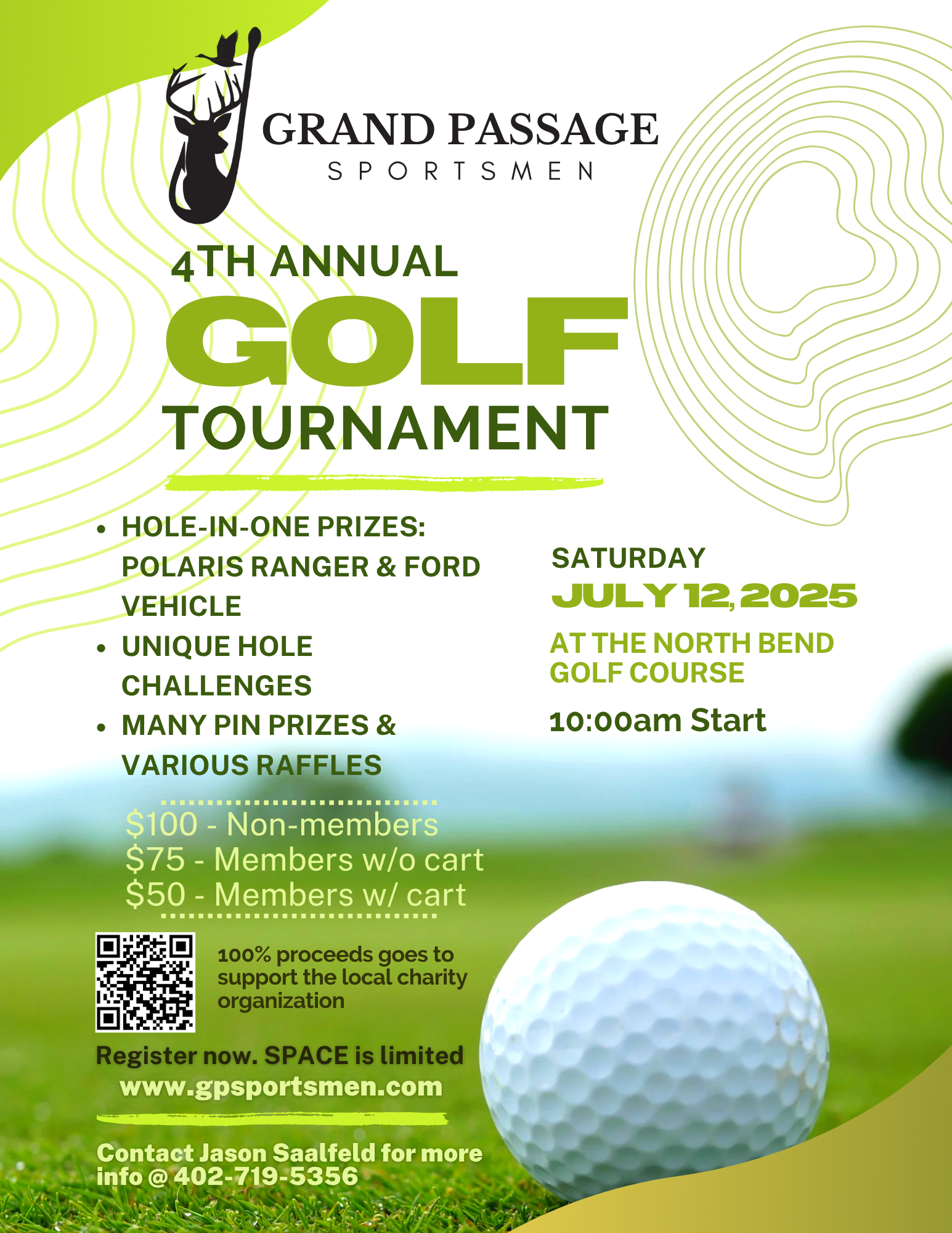 Golf Tournament – Grand Passage Sportsmen